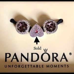 Pandora | Jewelry | Pandora Radiant Hearts Blush Pink Cz Ale Charm ...
